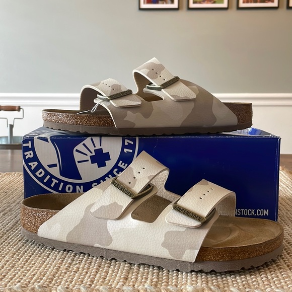 Birkenstock | Shoes | Birkenstock Arizona Desert Soil Camo Sand Asst Go ...